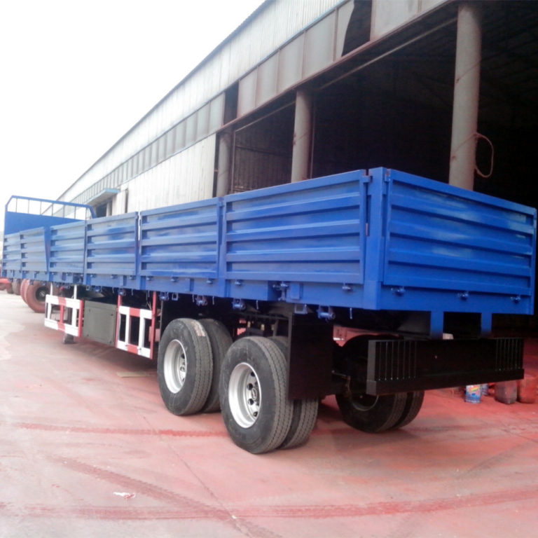 2 axle side wall semi trailer with container twist Multi purpose semi ...