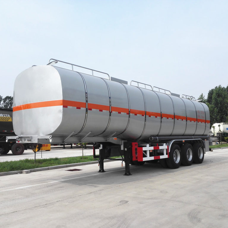 3 axle 38cbm Edible oil tank semi trailer Edible oil transport semi trailer