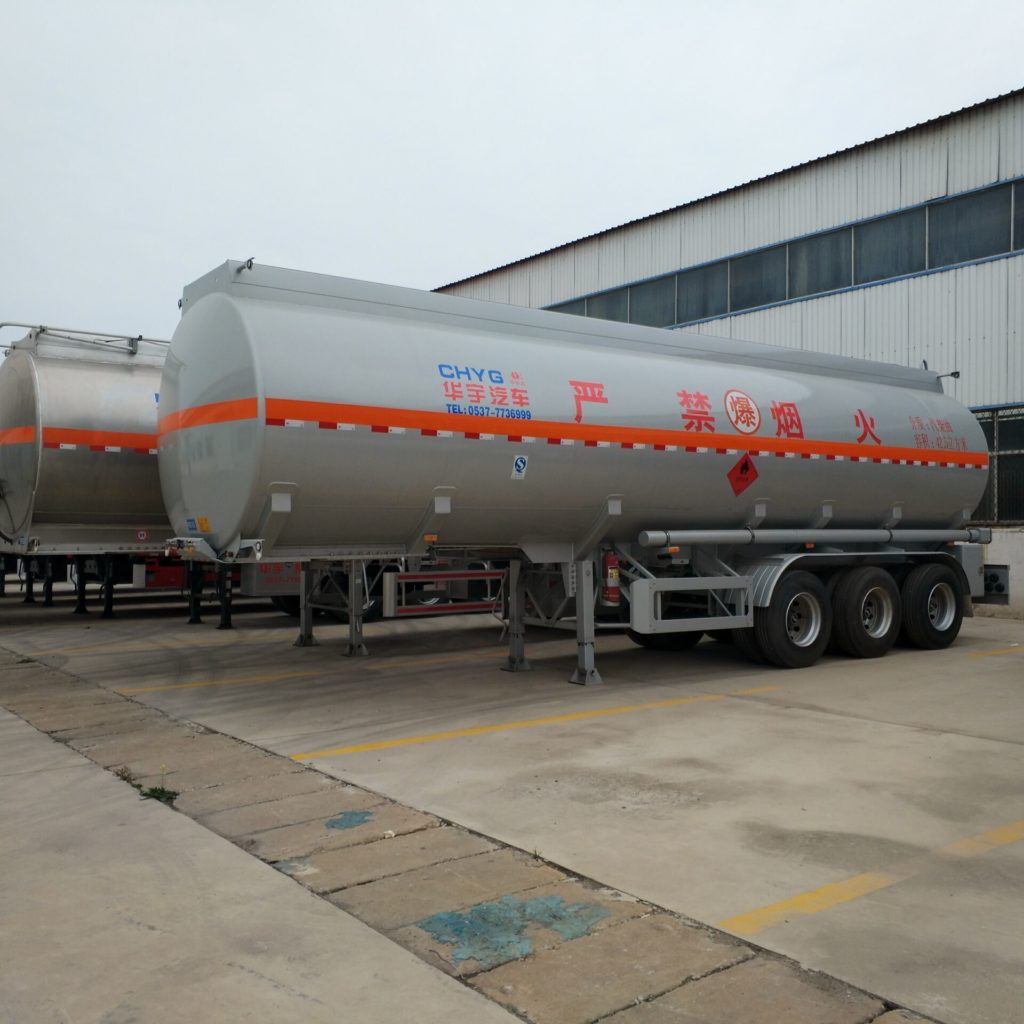 40cbm Heavy Oil Tanker/Fuel Tank Truck Semi Trailer for Sale