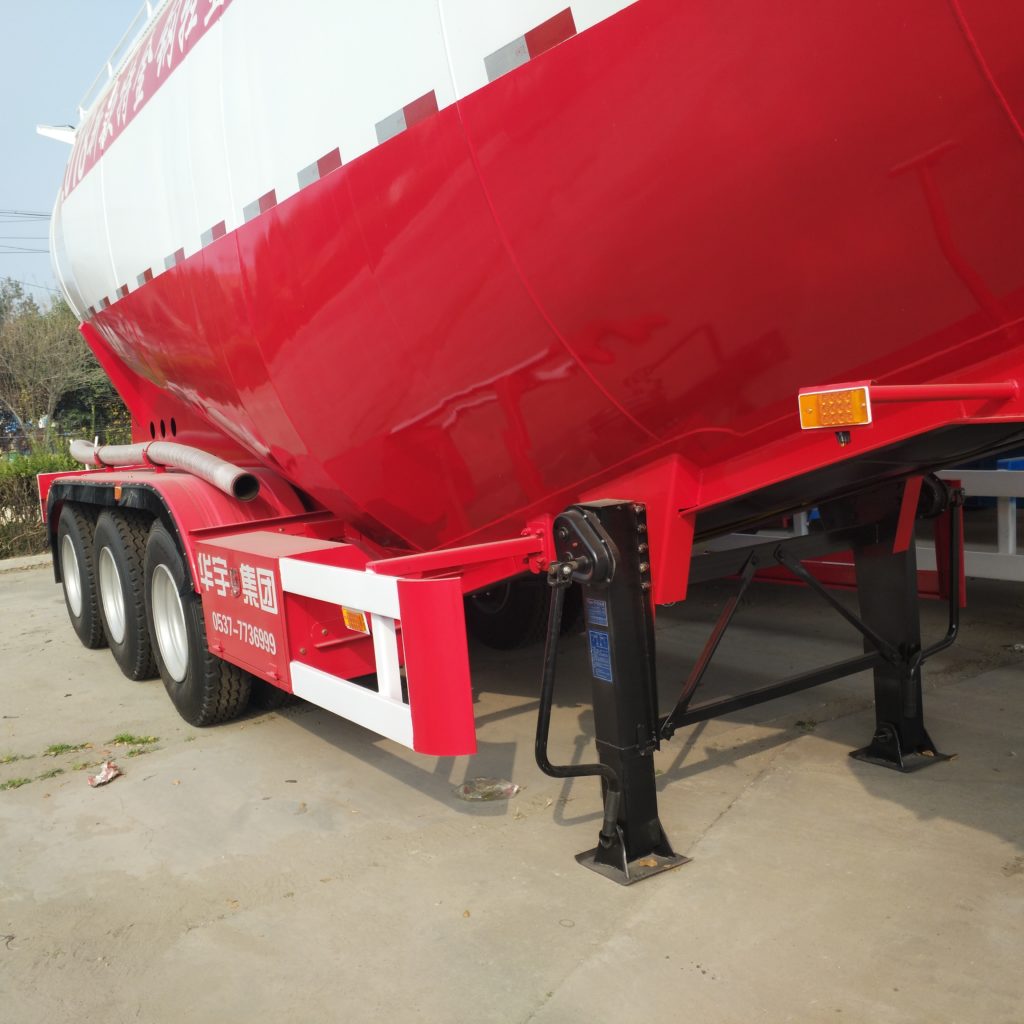 Steel Tanker Cement Bulker Trailer/Powder Material Tank/Tanker Semi Trailer